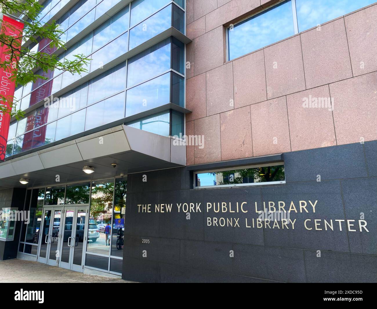 The New York Public Library Bronx Library Center in the Bronx, New York ...