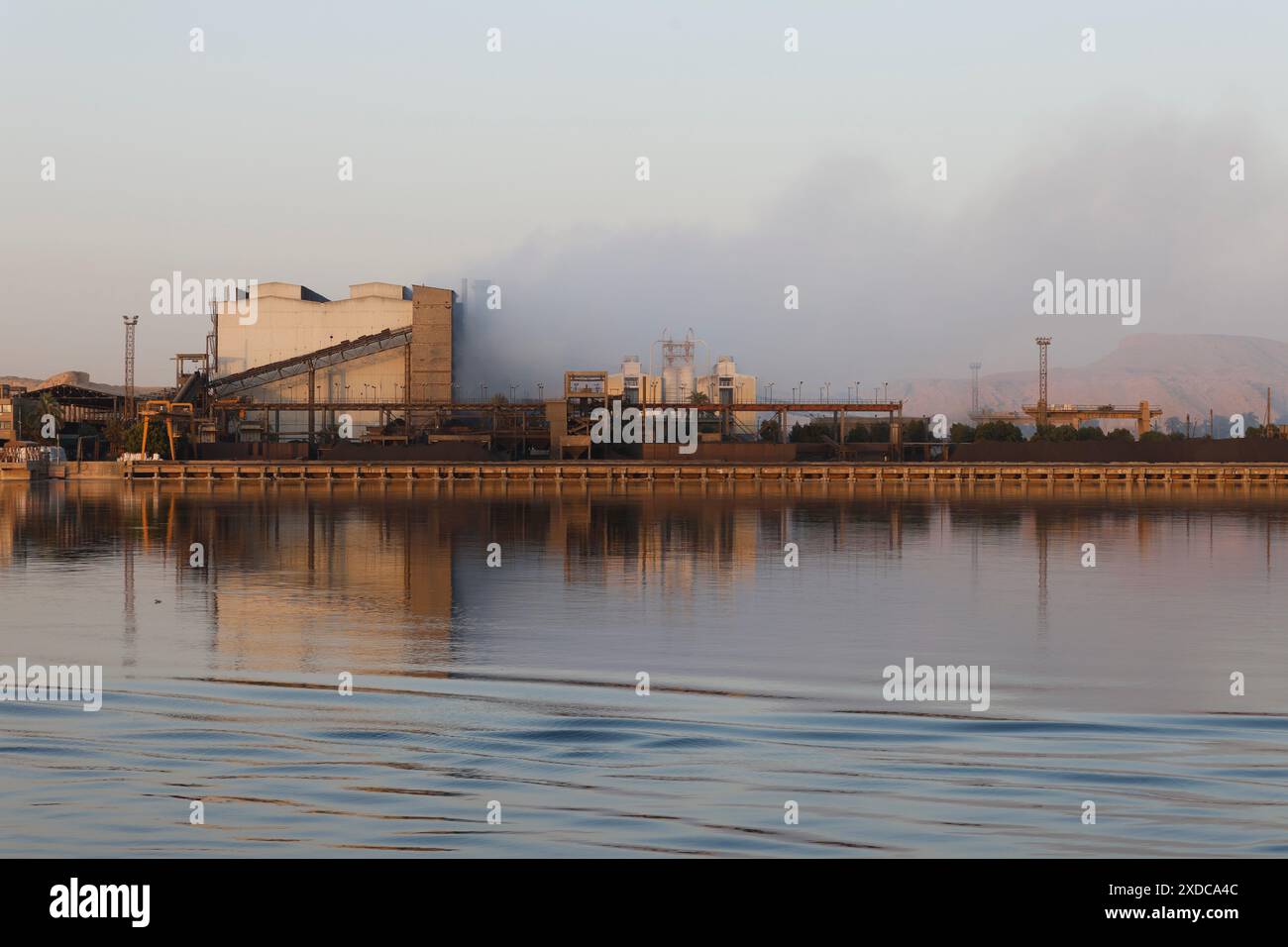 The NBE ATM - Ferroalloys steel factory at El-Atawany (aka Nagaa Al ...