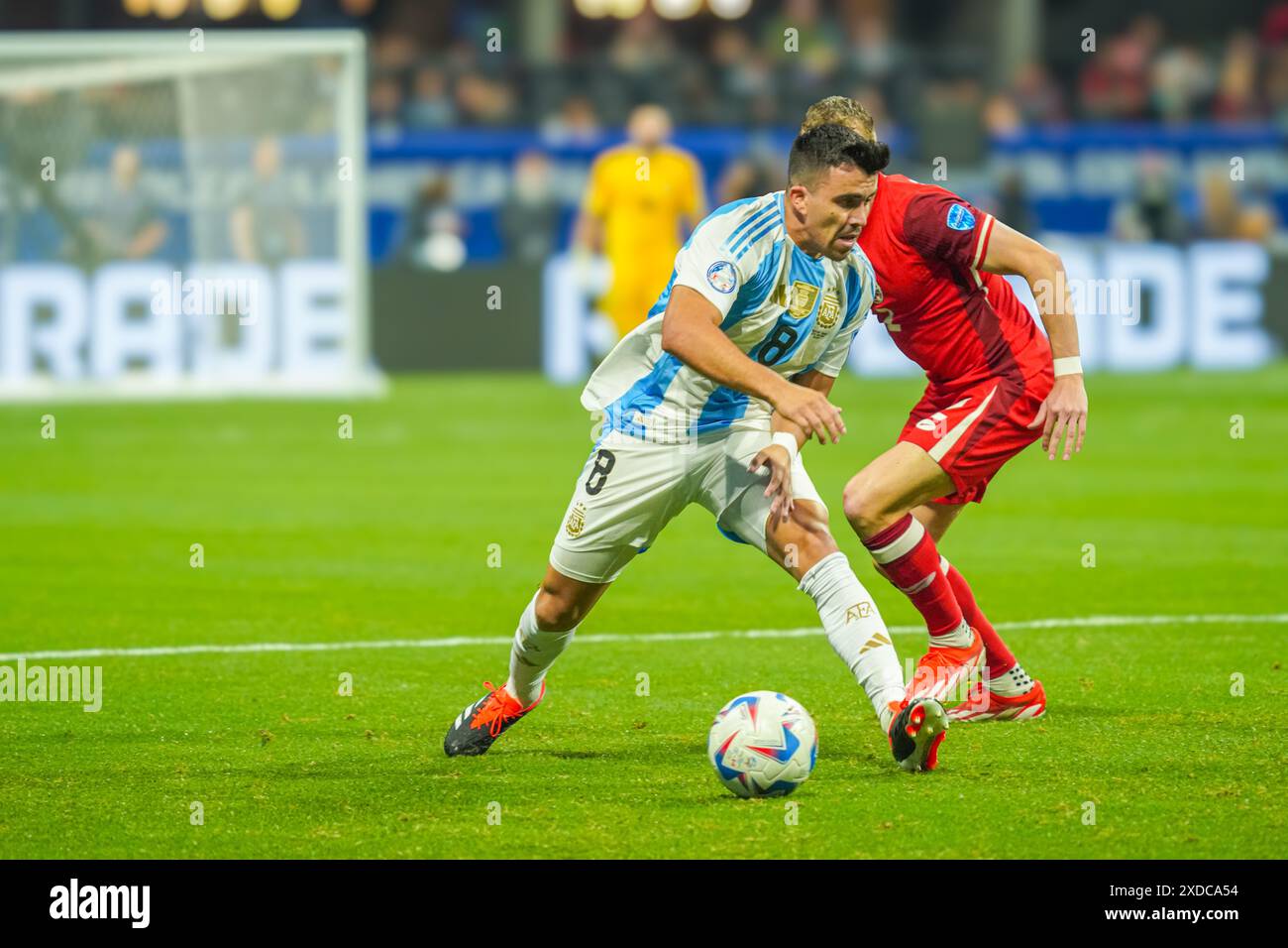 Atlanta, Georgia, USA, June 20, 2024, Argentina defender Marcos Acuña ...