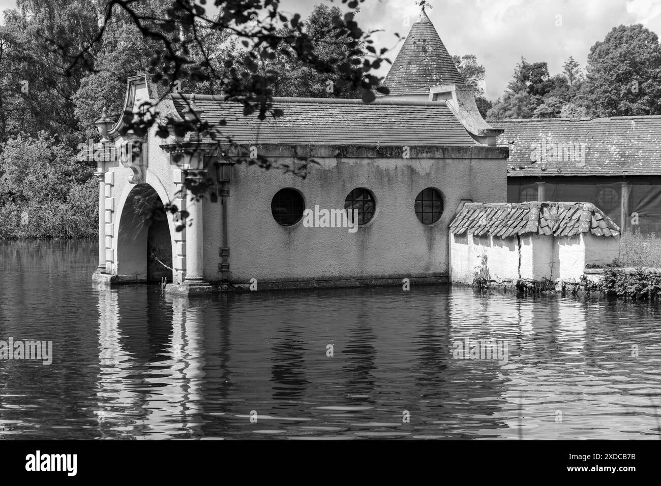 dutch village in craigtown park Stock Photo - Alamy