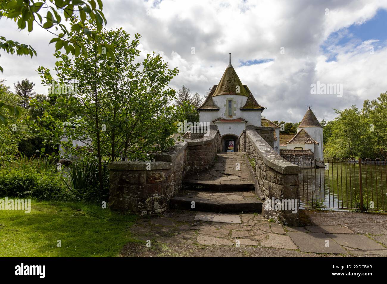 dutch village in craigtown park Stock Photo - Alamy
