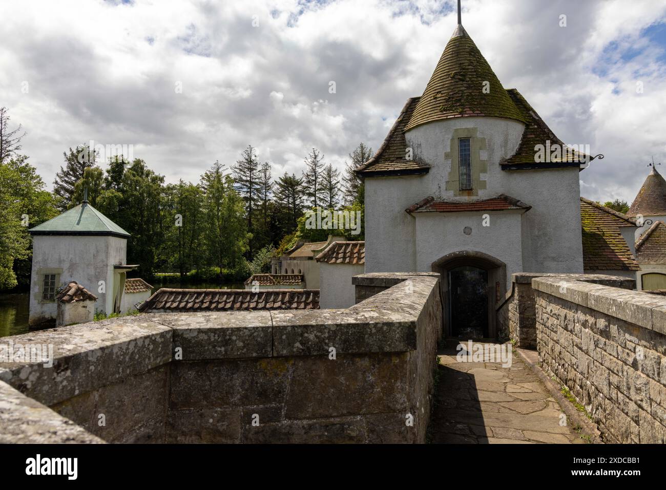 dutch village in craigtown park Stock Photo - Alamy