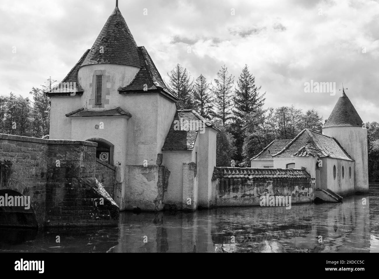 dutch village in craigtown park Stock Photo - Alamy