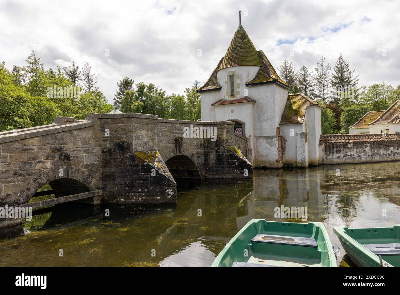 dutch village in craigtown park Stock Photo - Alamy