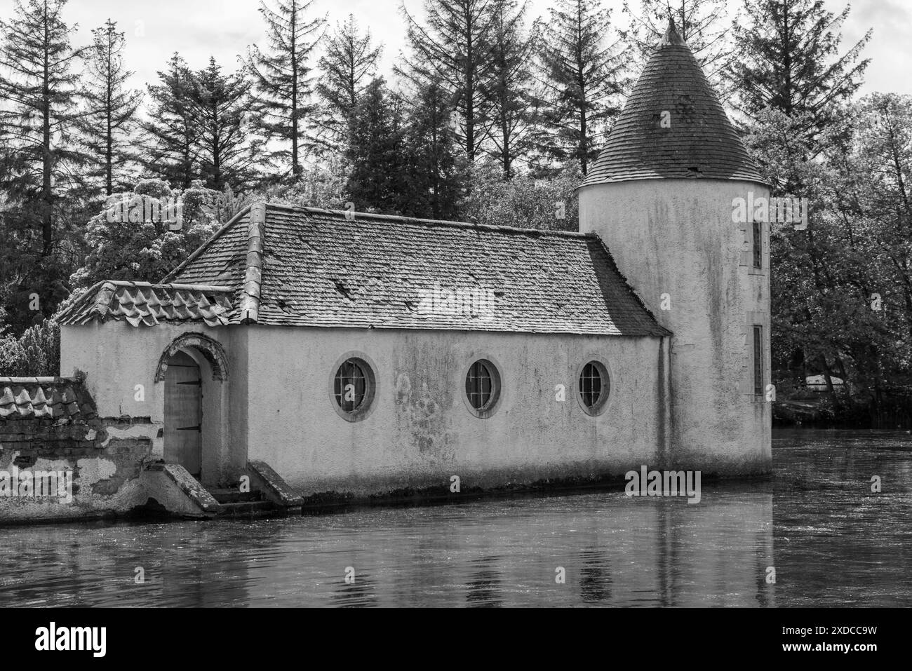 dutch village in craigtown park Stock Photo - Alamy