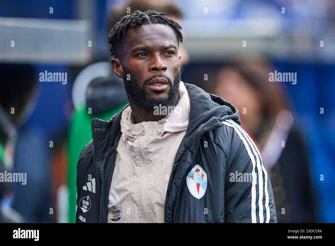 Jonathan Bamba of RC Celta looks on during the LaLiga EA Sports match ...