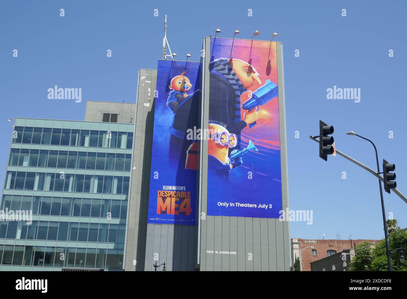 Los Angeles, California, USA 20th June 2024 Despicable Me 4 Billboard ...