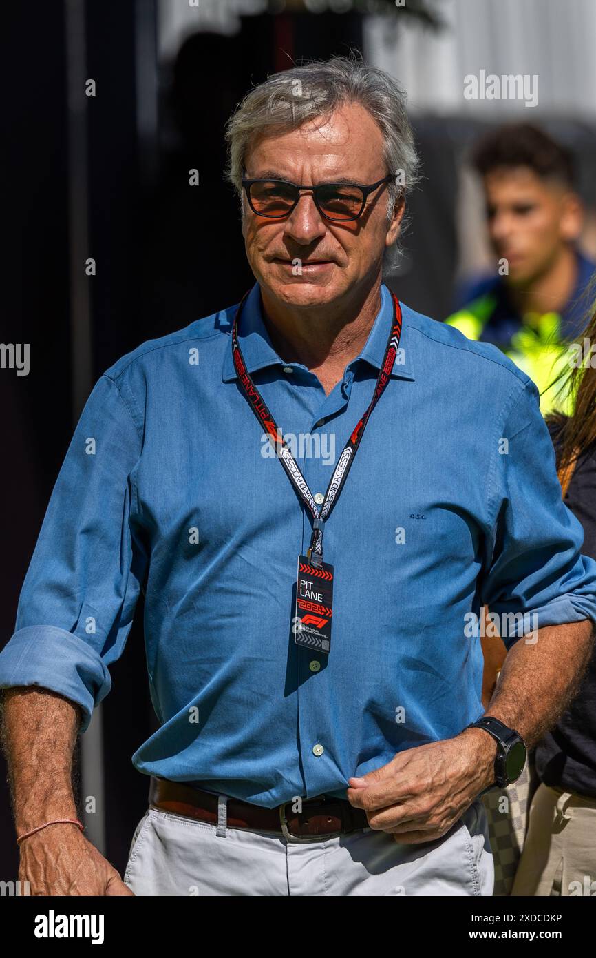 Circuit de Catalunya, Barcelona, Spain. 21.June.2024; Carlos Sainz ...
