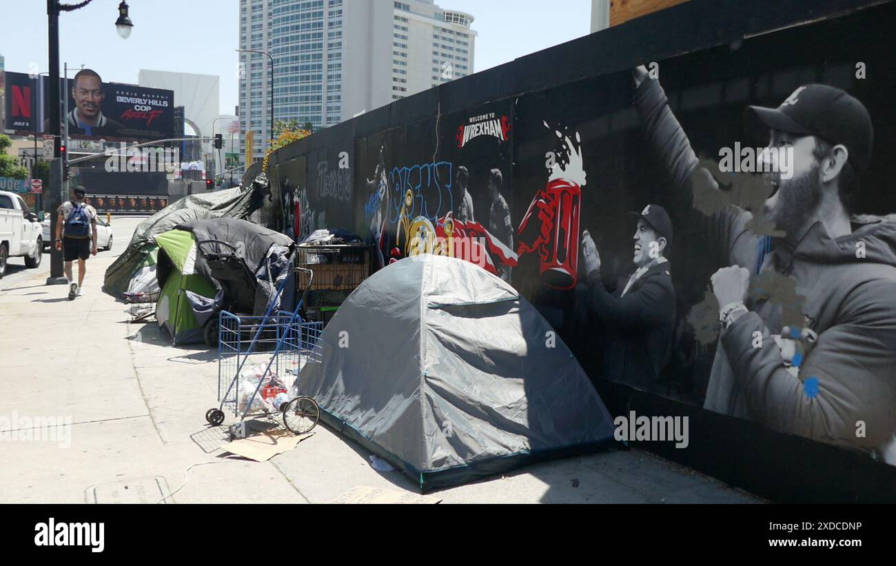 Los Angeles, California, USA 20th June 2024 Welcome to Wrexham ...