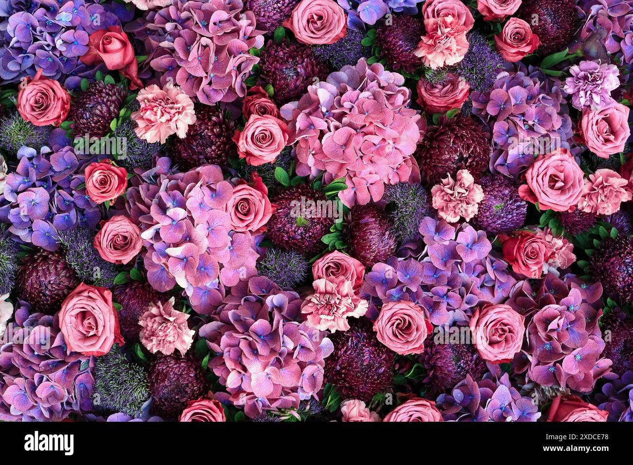 Hydrangea and rose bouquet hi-res stock photography and images - Alamy