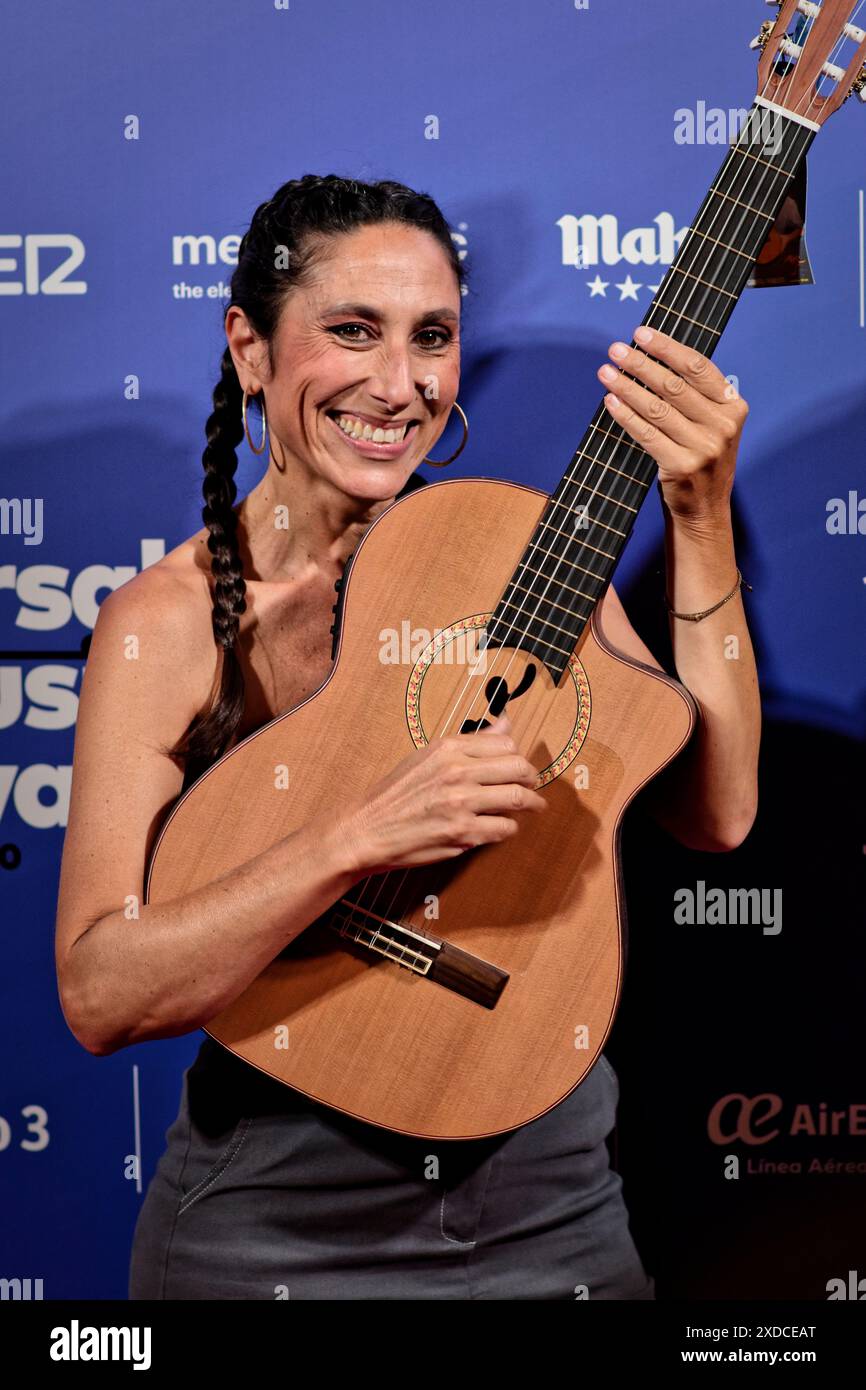 Albeniz Theatre, Madrid, Spain. 21th June, 2024. Universal Music ...