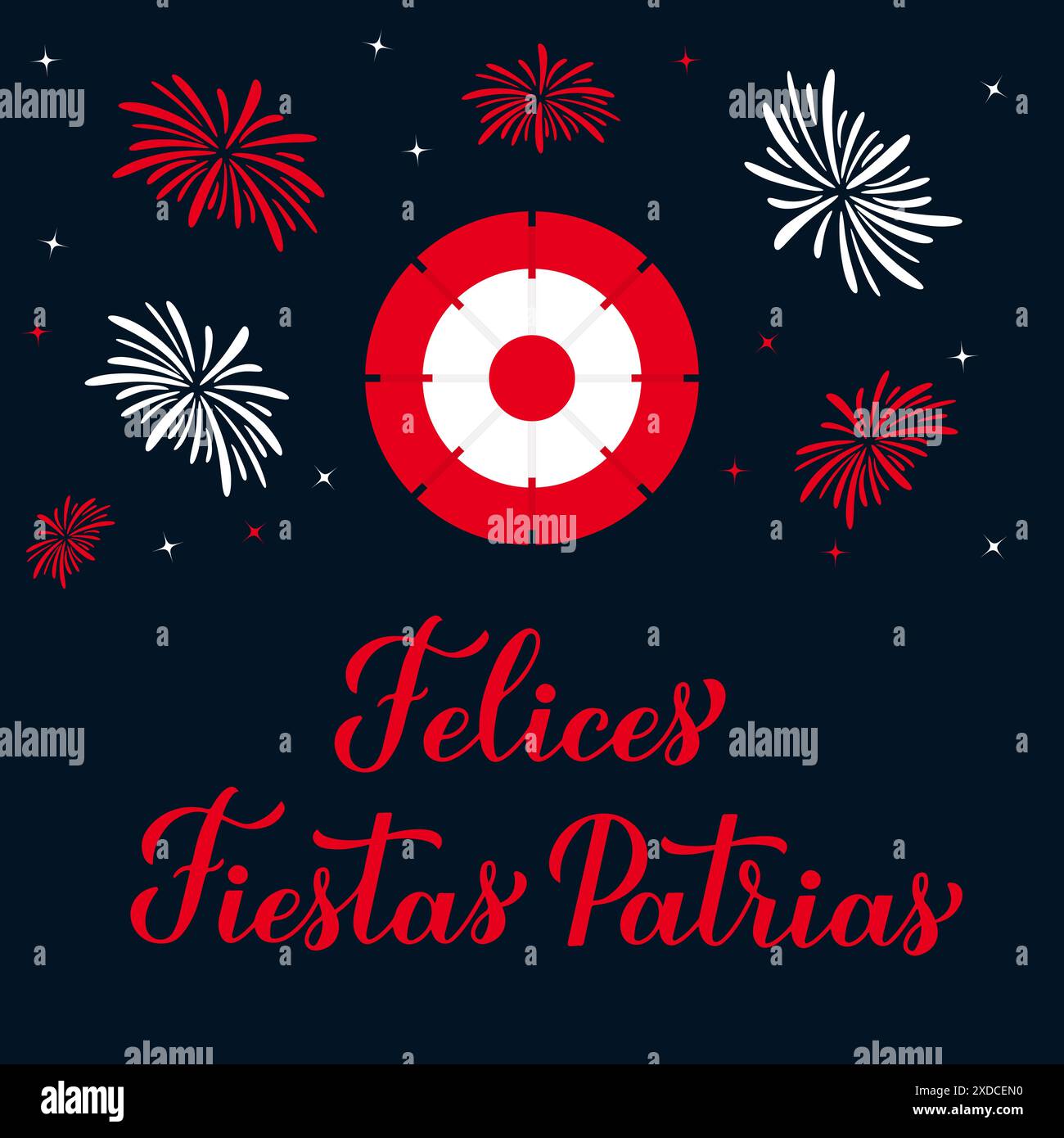 Fiesta patrias peru Stock Vector Images - Alamy