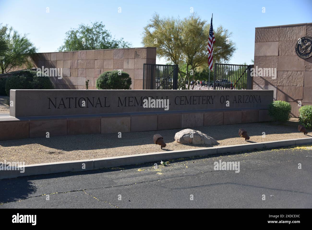 Phoenix, AZ., U.S.A. May 27, 2024. National Memorial Cemetery. United ...