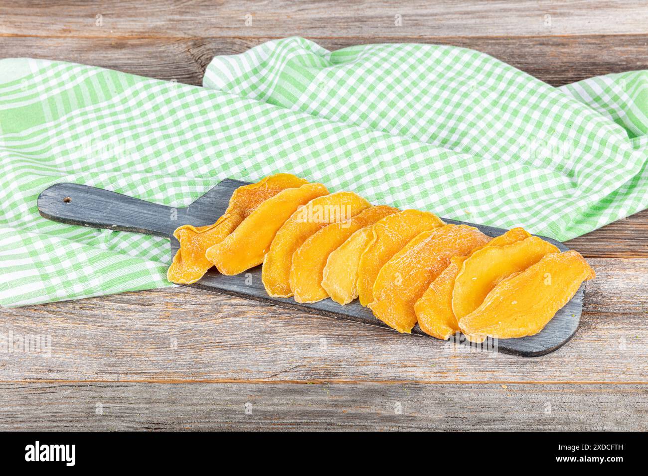 Sliced Dried Mango, Dried Fruit. Candied fruits, mango pieces ...