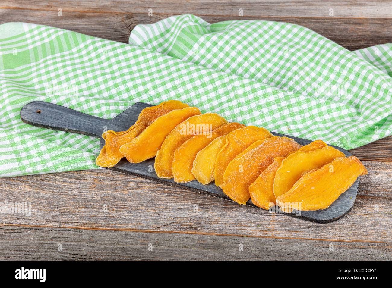 Sliced Dried Mango, Dried Fruit. Candied fruits, mango pieces ...