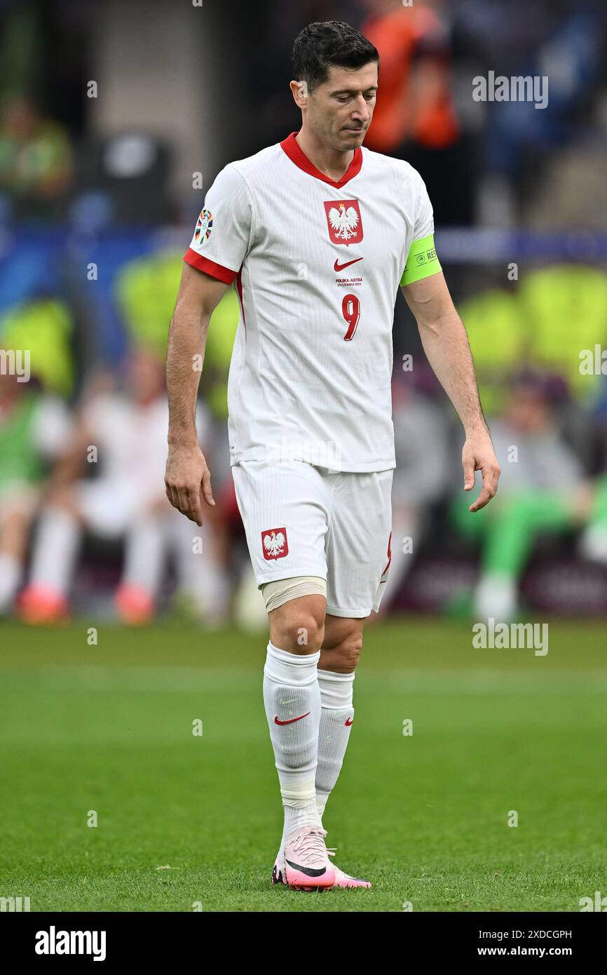 BERLIN, GERMANY - JUNE 21: Robert Lewandowski of Poland during to the ...