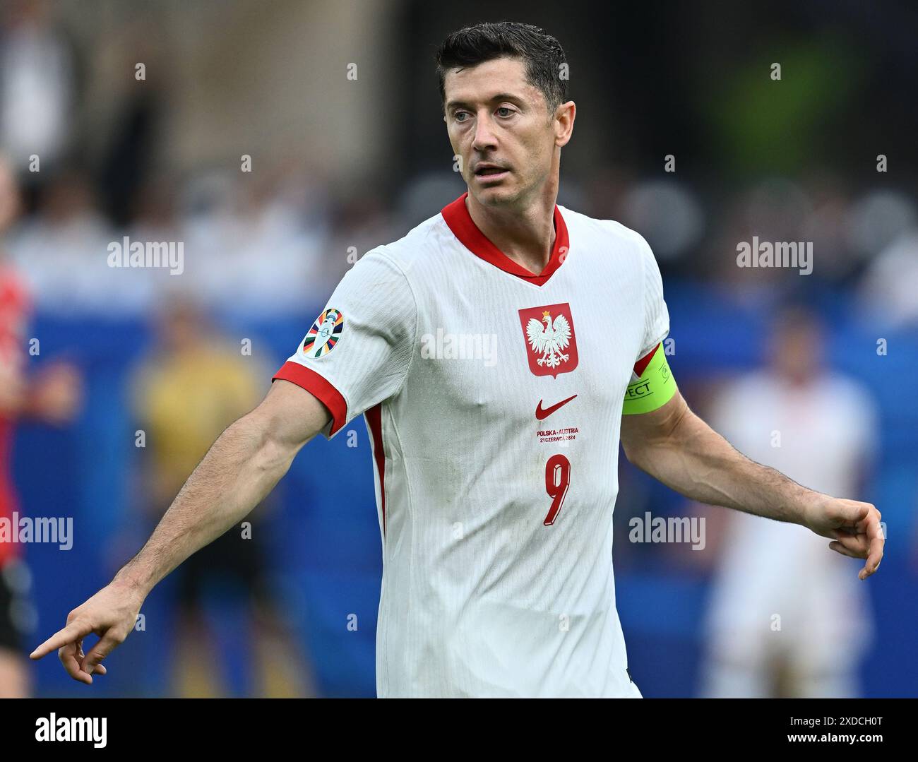 BERLIN, GERMANY - JUNE 21: Robert Lewandowski of Poland during to the ...