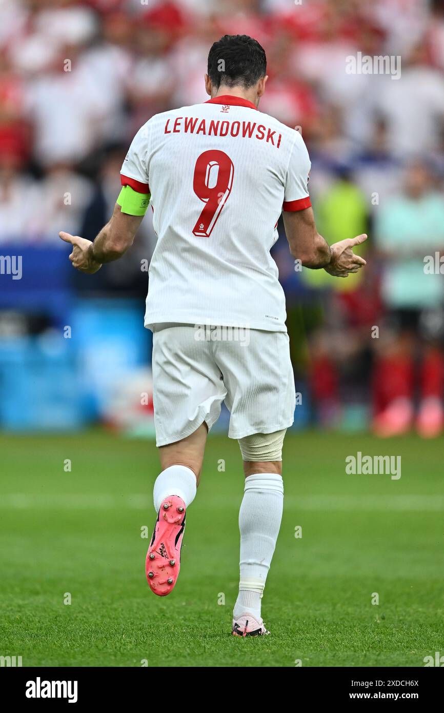 BERLIN, GERMANY - JUNE 21: Robert Lewandowski of Poland during to the ...