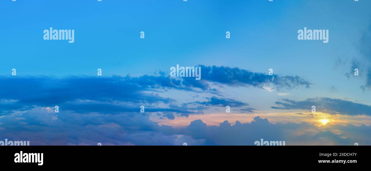 Real amazing panoramic sunrise hi-res stock photography and images - Alamy