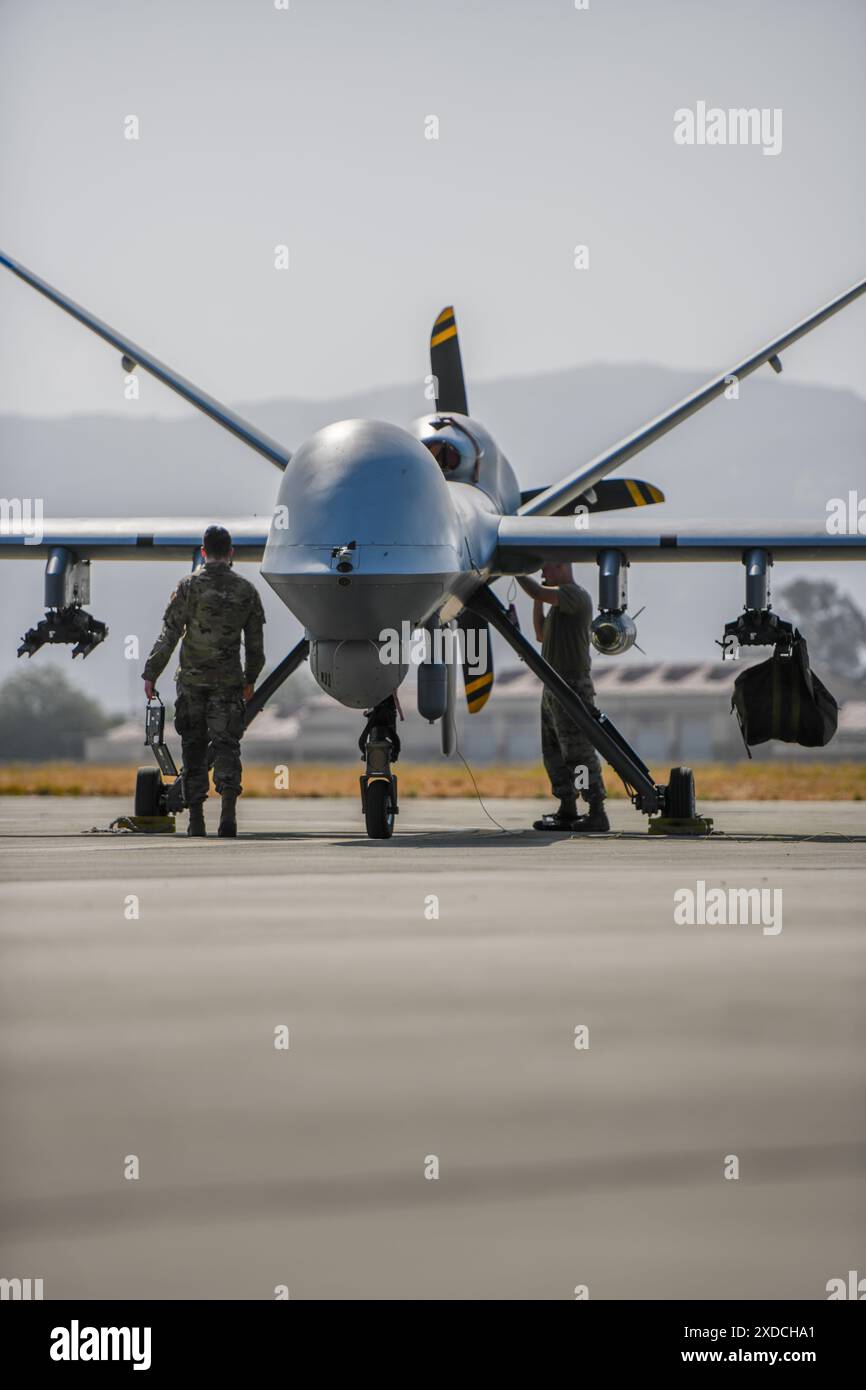 Weapons Airmen from the 163d Attack Wing, based at March Air Reserve ...