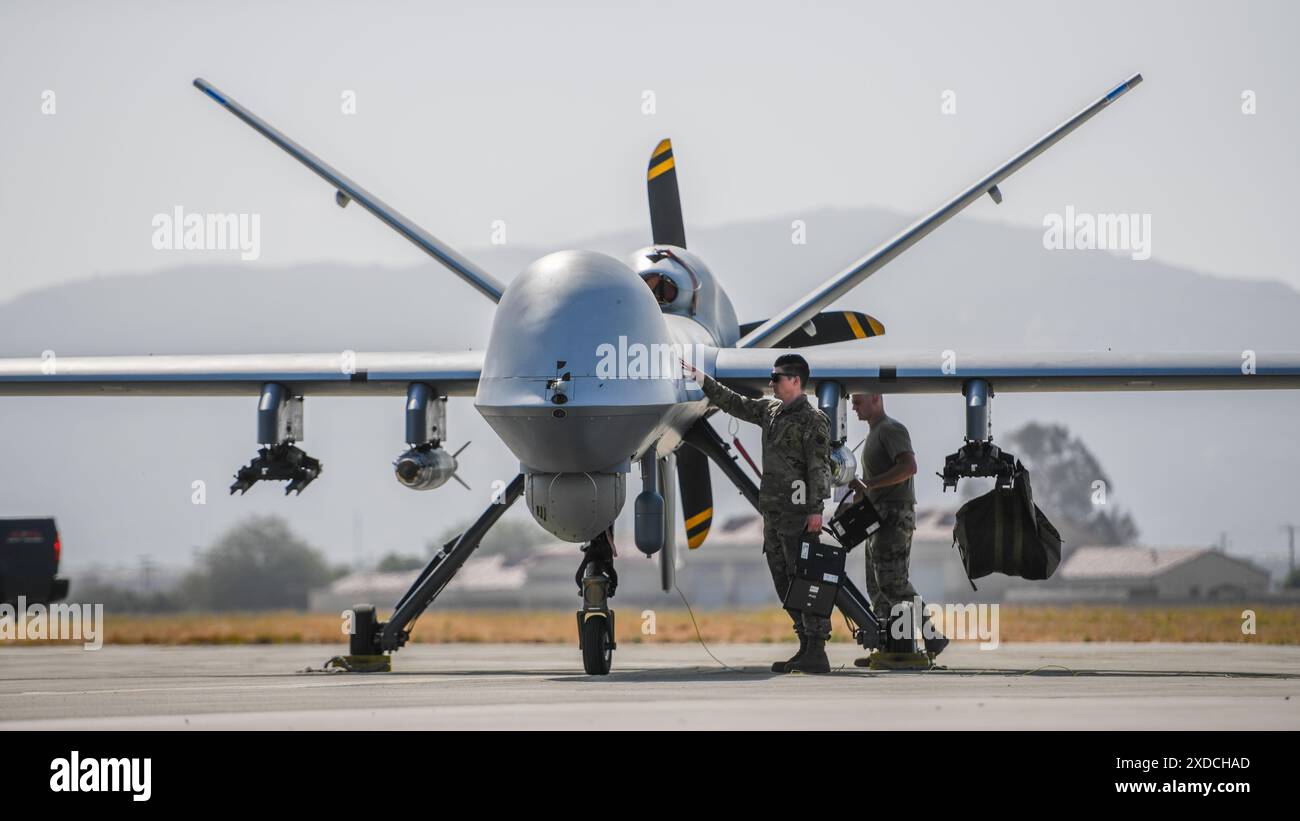 Weapons Airmen from the 163d Attack Wing, based at March Air Reserve ...