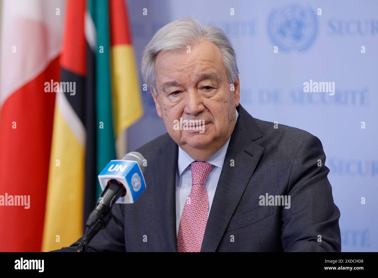 United Nations, New York, USA, June 21, 2024 - UN Secretary-General ... United Nations, New York, USA, June 21, 2024 - UN Secretary-General ...