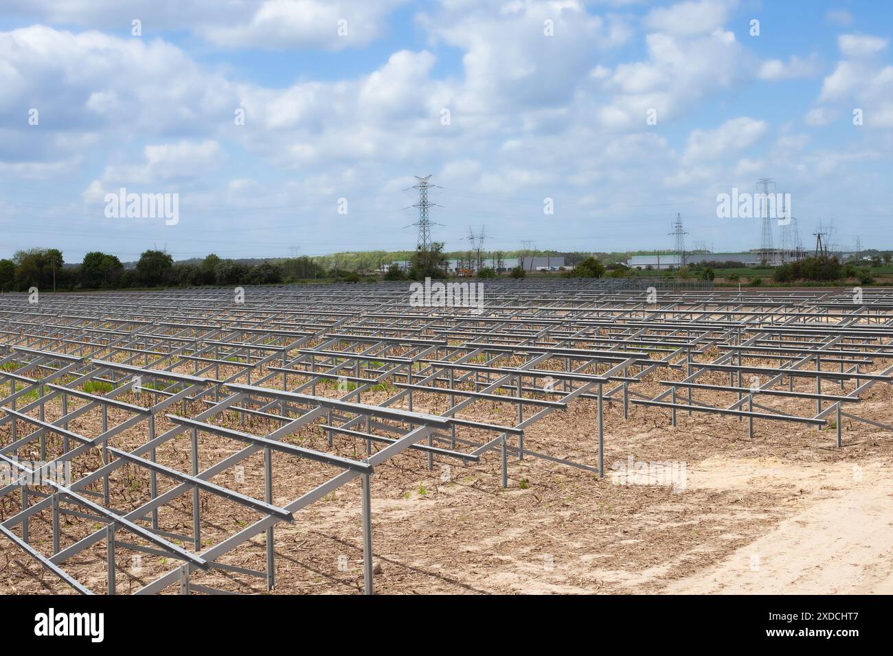 Outdoor construction site solar hi-res stock photography and images - Alamy