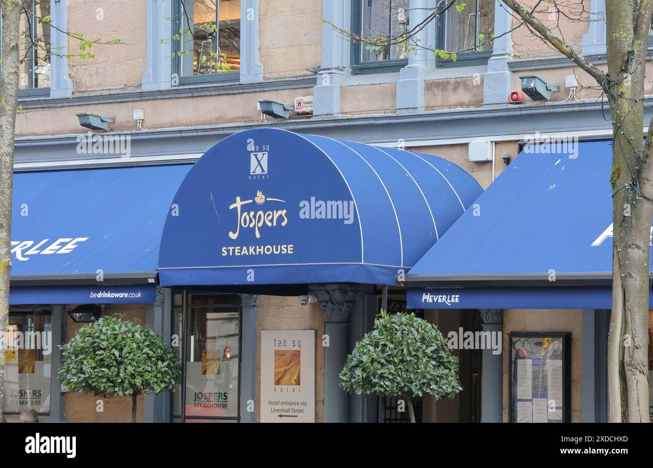 Ten Square Belfast city centre hotel Jospers Steakhouse steakhouse ...