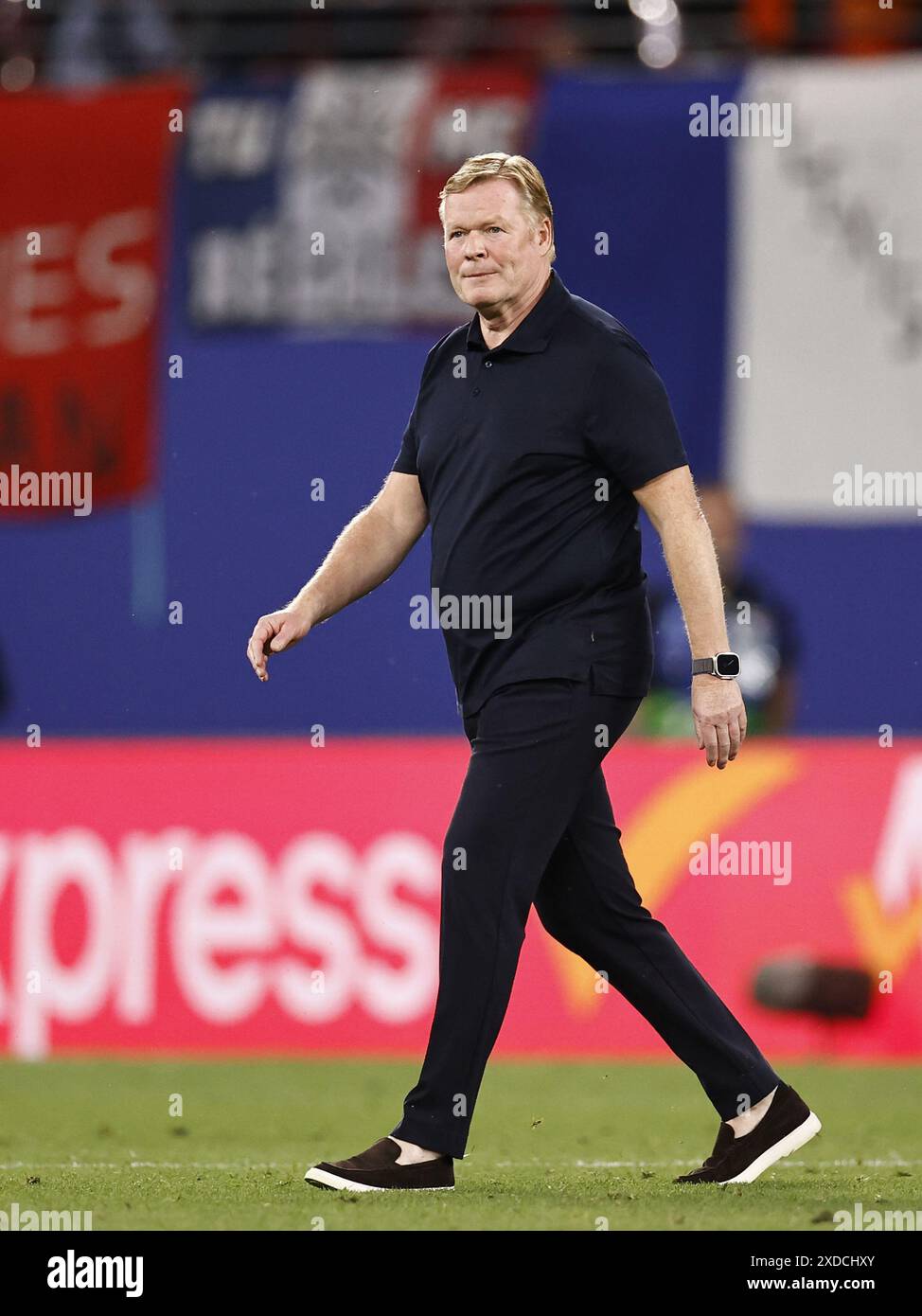 LEIPZIG - Holland coach Ronald Koeman during the UEFA EURO 2024 group D ...