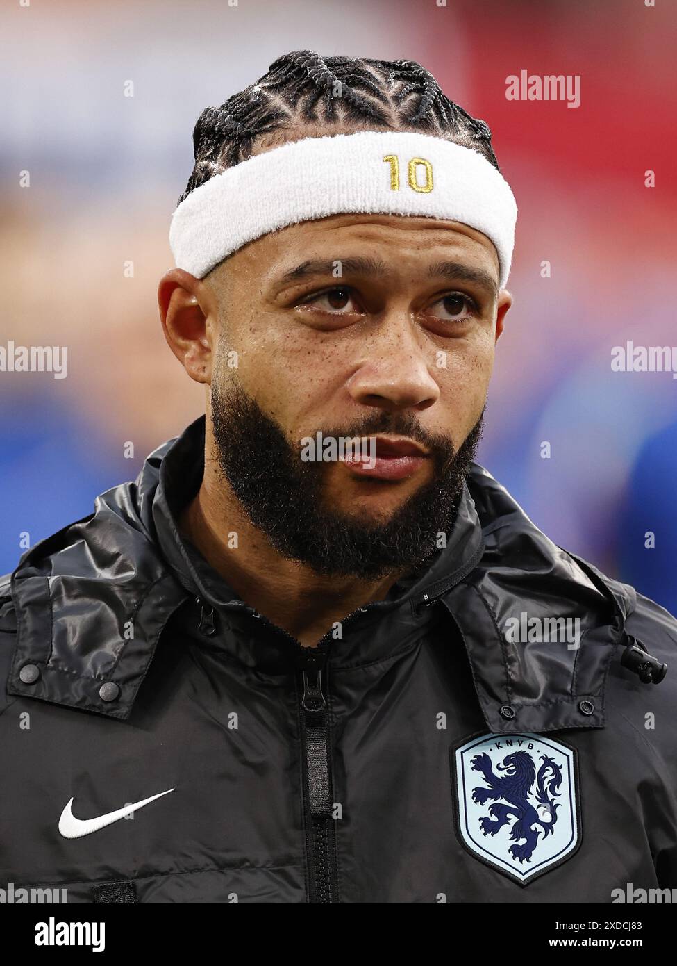 LEIPZIG - Memphis Depay of Holland during the UEFA EURO 2024 group D ...