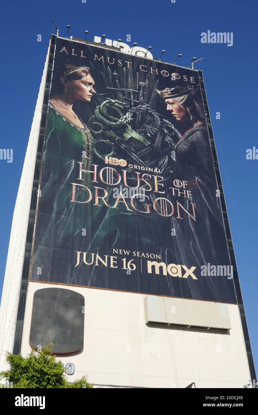 Los Angeles, California, USA 20th June 2024 House of the Dragon HBO ...