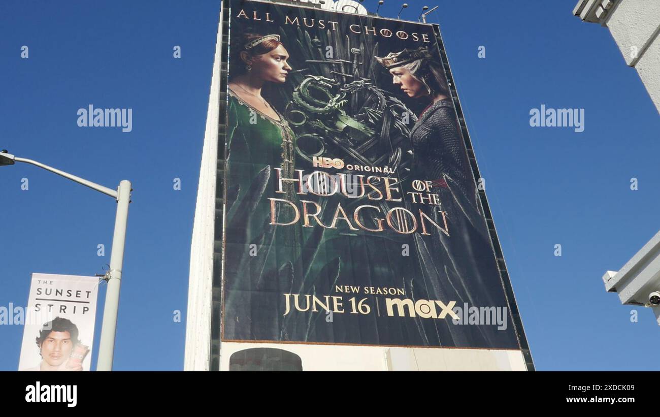Los Angeles, California, USA 20th June 2024 House of the Dragon HBO ...
