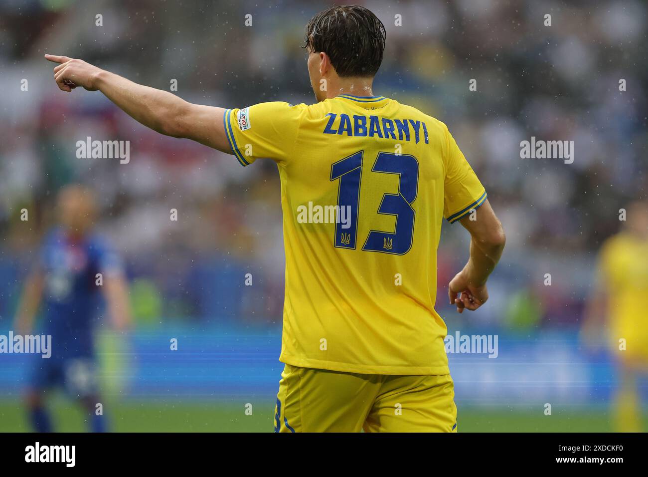 Dusseldorf, Germany 21.06.2024: Illia Zabarnyi of Ukraine during the ...