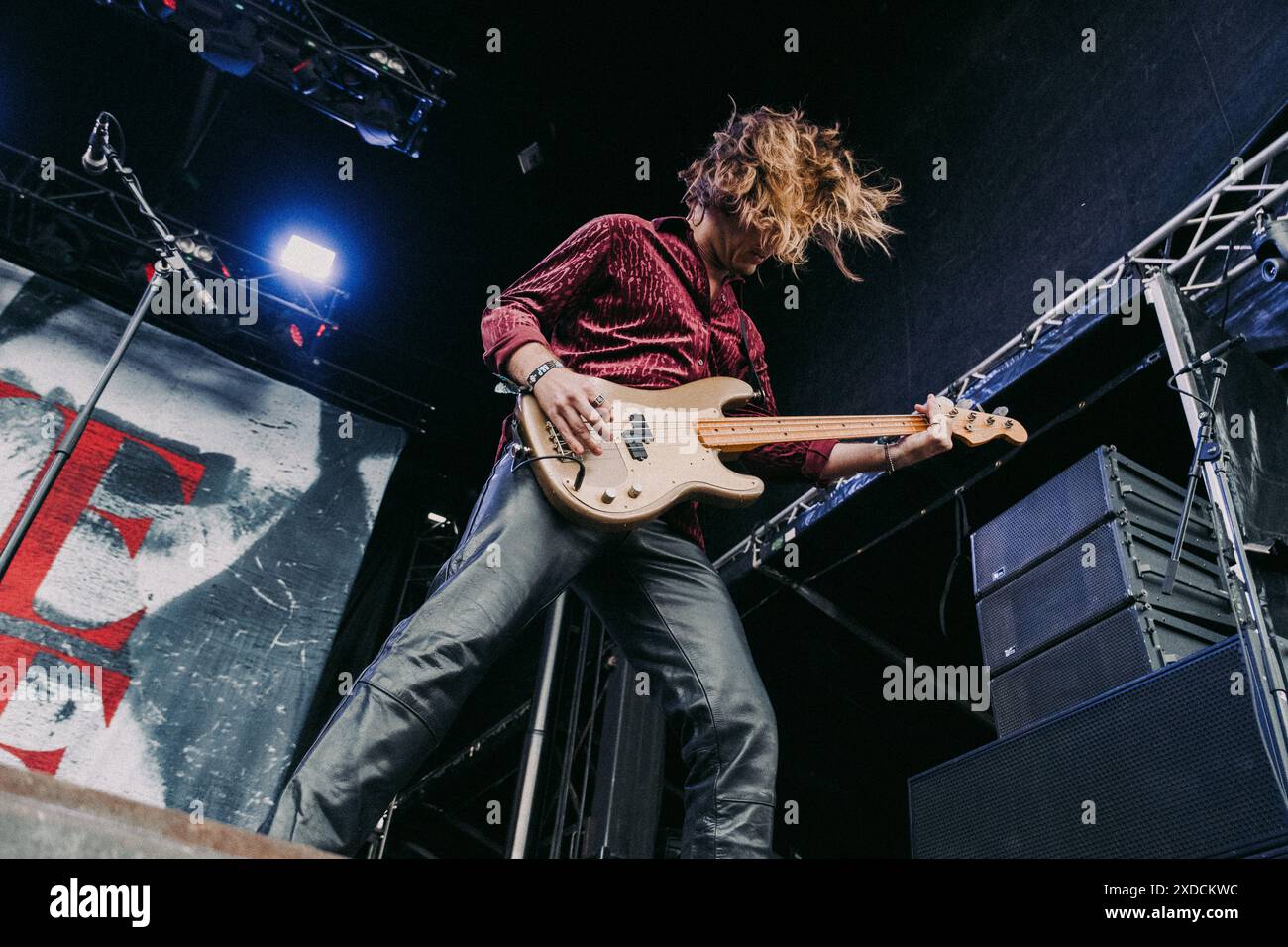 Copenhagen, Denmark. 19th, June 2024. The American rock band Palaye ...