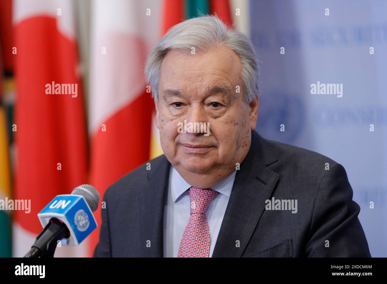 United Nations, New York, USA, June 21, 2024 - UN Secretary-General ...