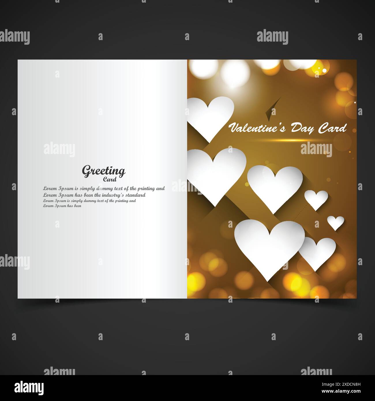 Golden light and bokeh Stock Vector Images - Alamy