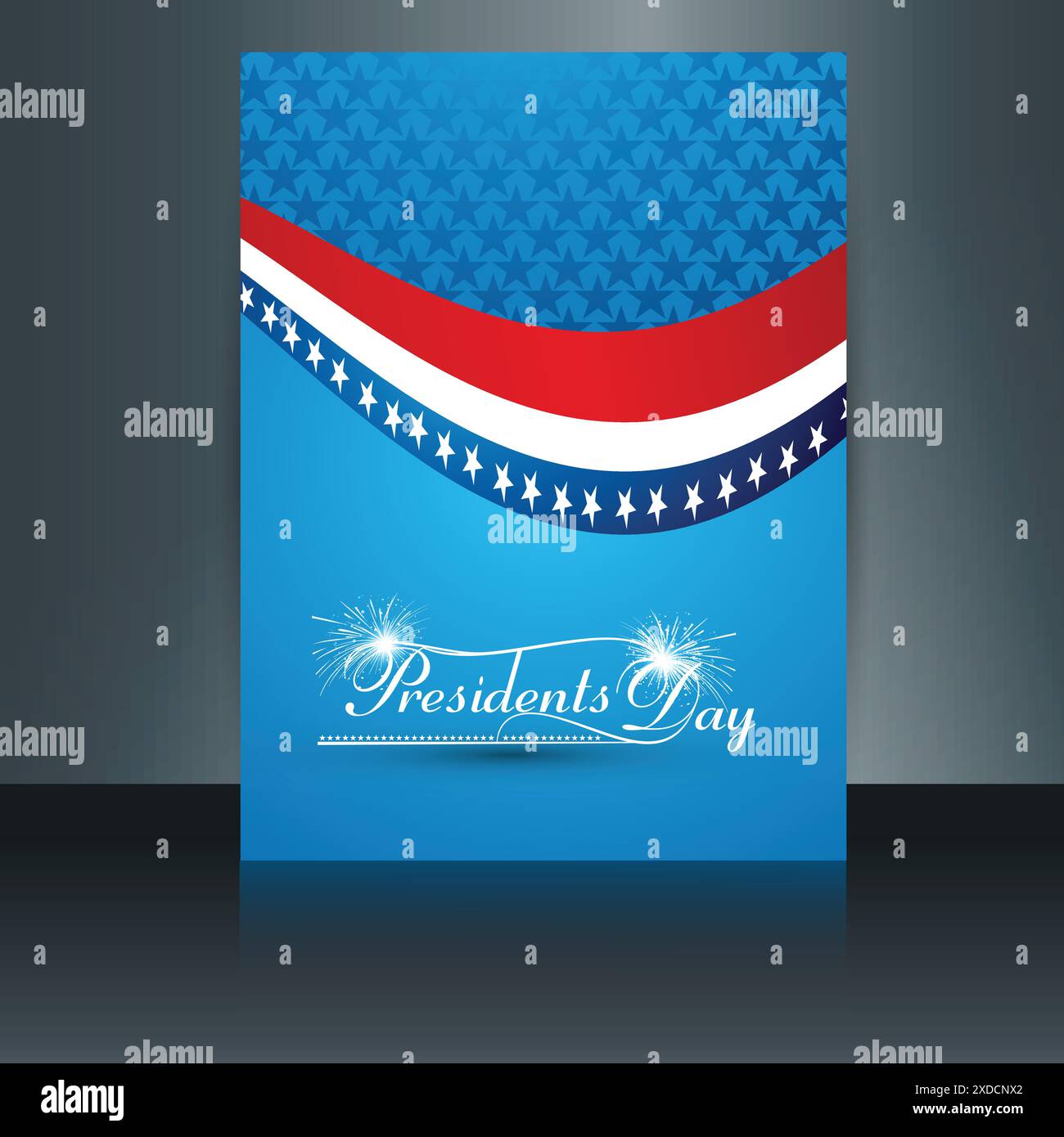 presidents day card vector design illustration Stock Vector Image & Art ...