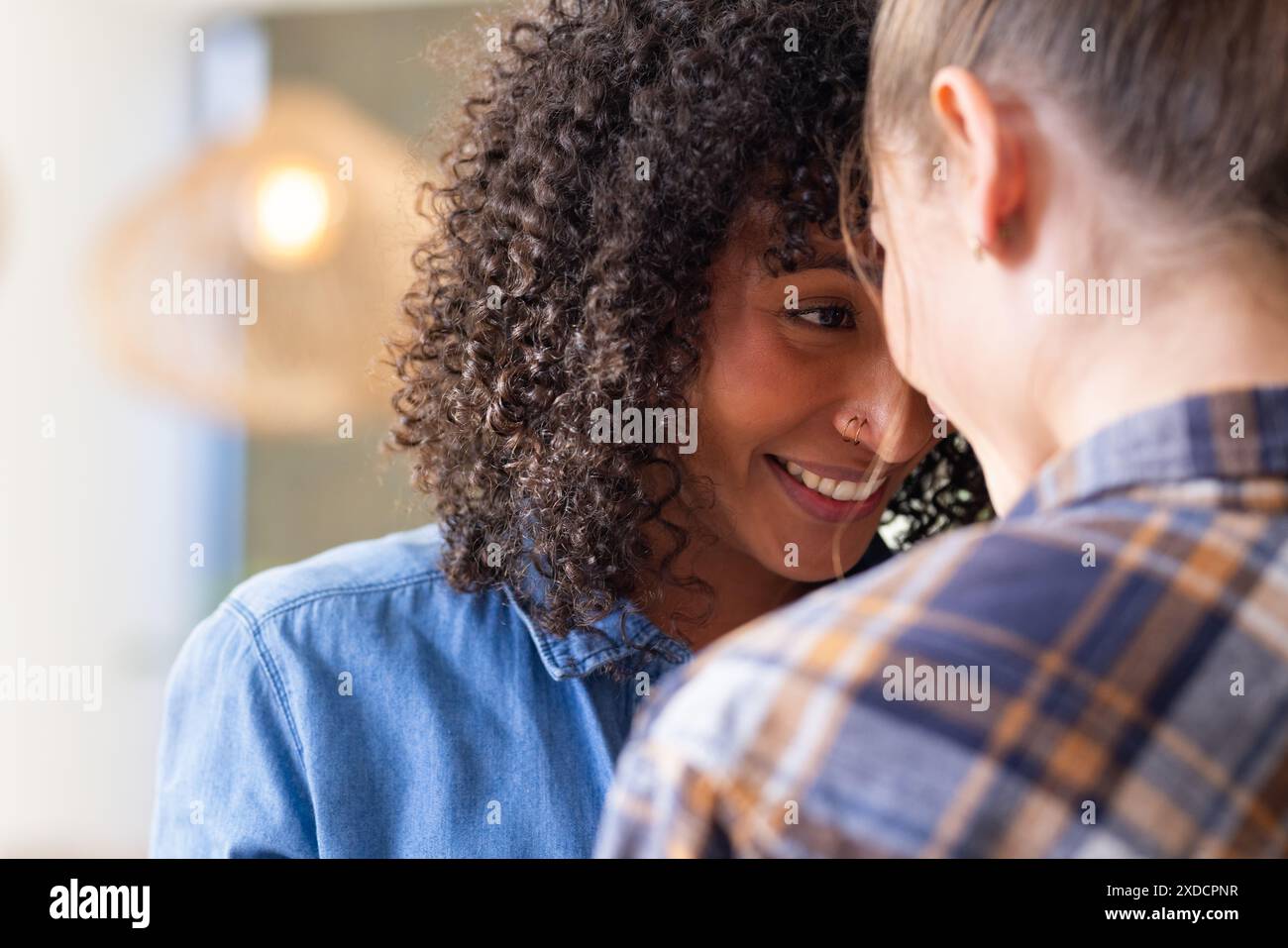 Intimate connection two women hi-res stock photography and images - Alamy
