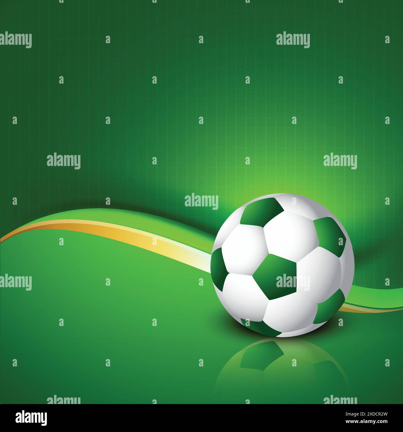 green football background Stock Vector Image & Art - Alamy