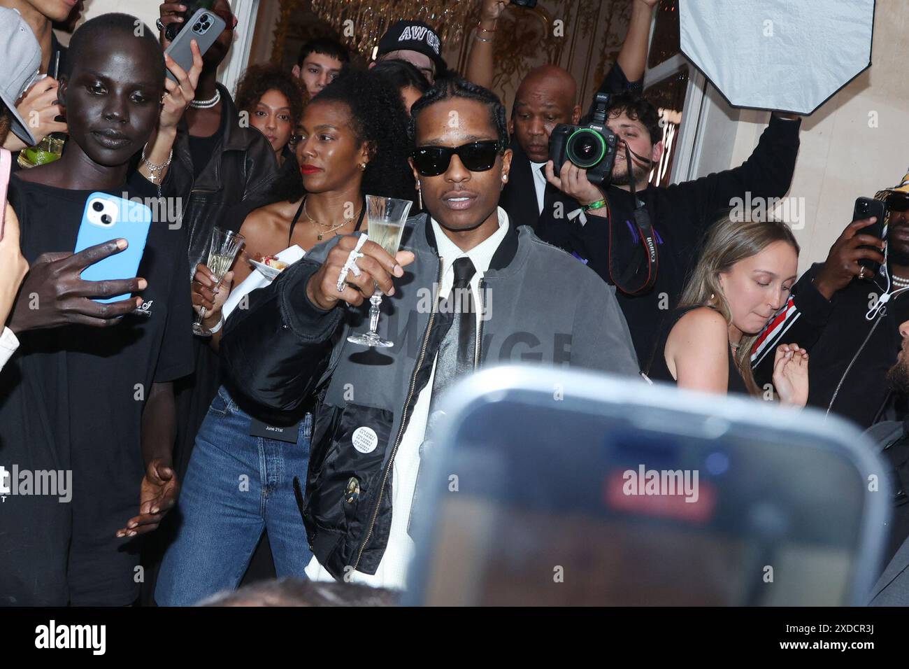 Asap Rocky attending the A$AP Rocky's, "AMERICAN SABOTAGE," Presented ...