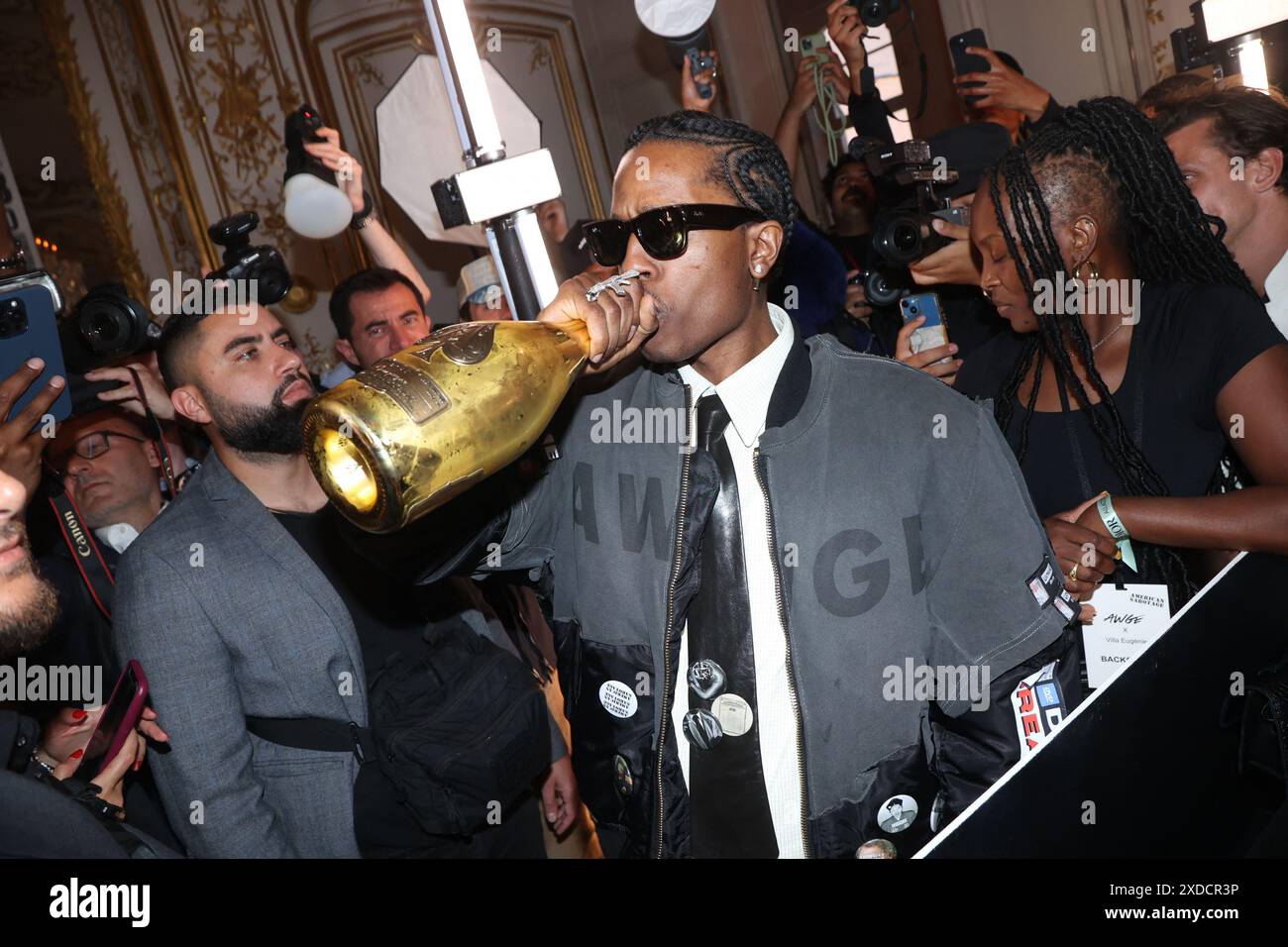 Asap Rocky attending the A$AP Rocky's, "AMERICAN SABOTAGE," Presented ...