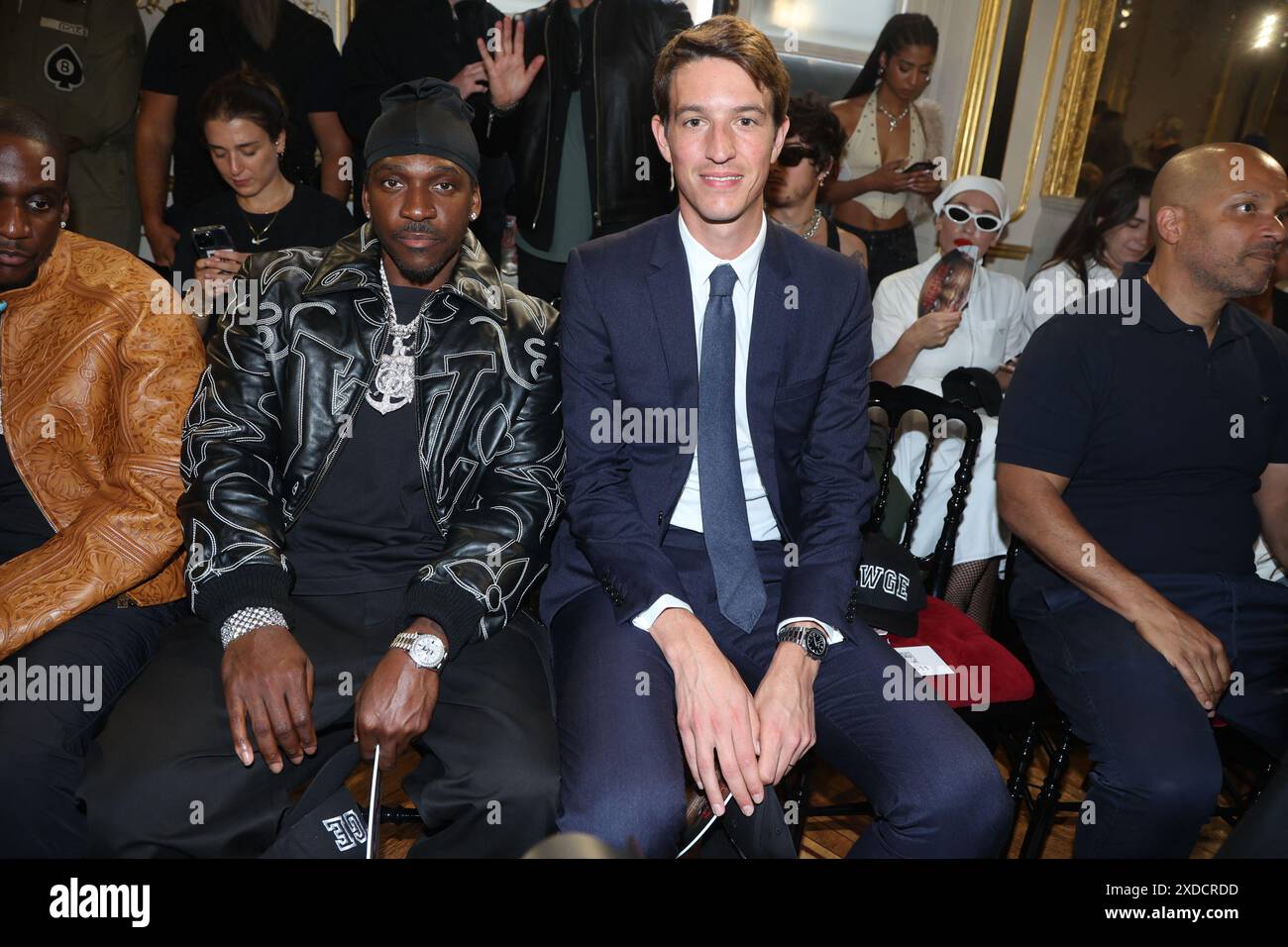 Pusha T and Alexandre Arnault attending the A$AP Rocky's, "AMERICAN ...