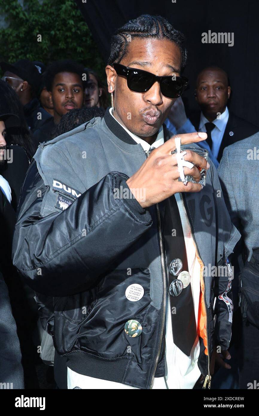 Asap Rocky attending the A$AP Rocky's, "AMERICAN SABOTAGE," Presented ...