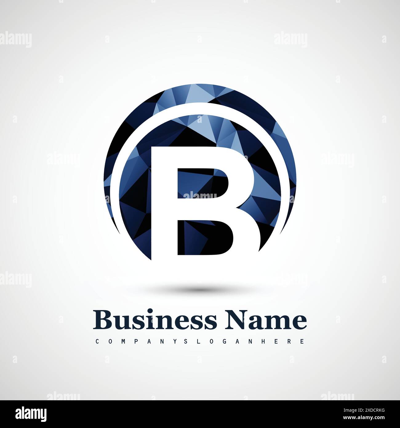 b symbol logo vector design illustration Stock Vector Image & Art - Alamy