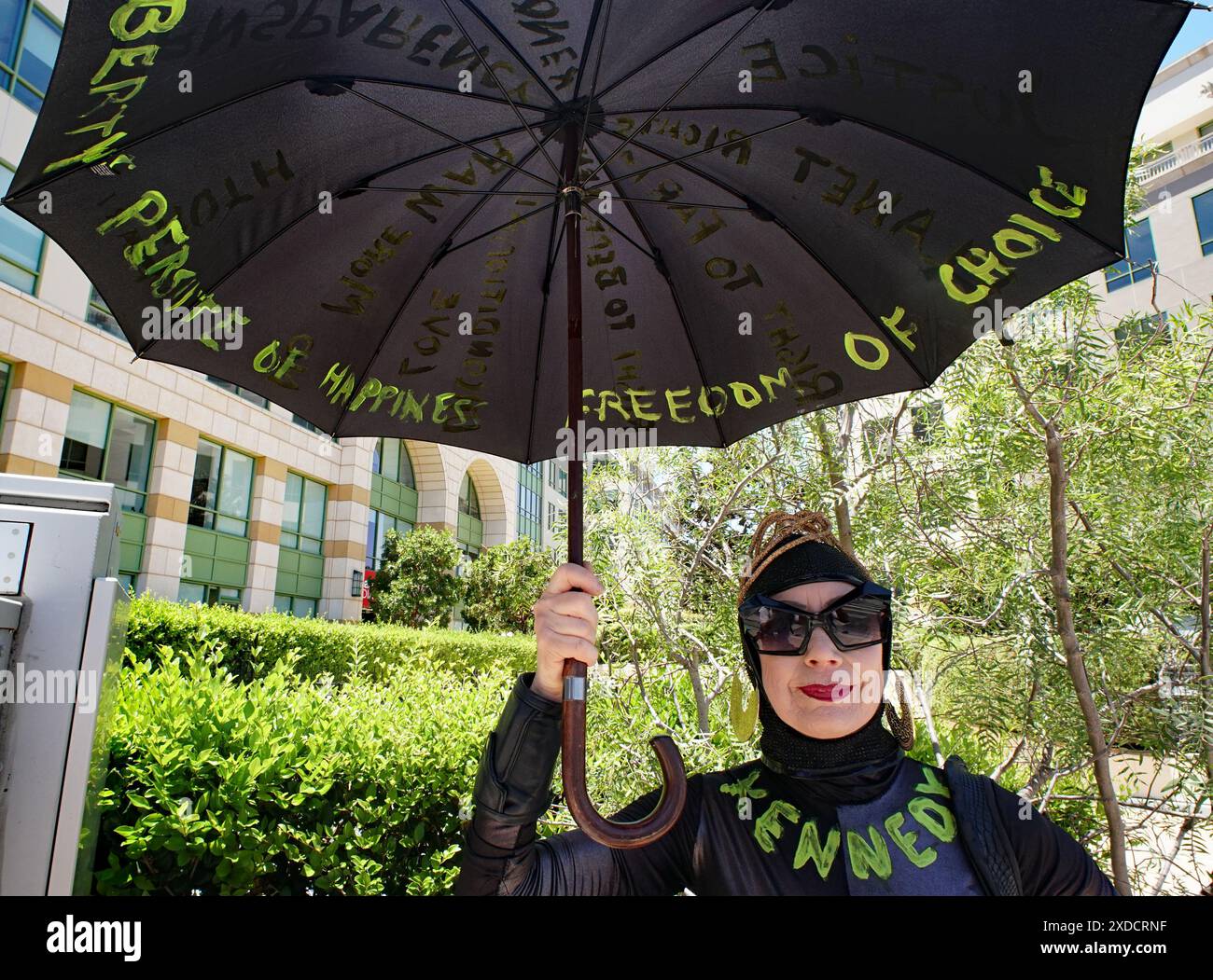 June 21 2024, Los Angeles, California. Peaceful Protest On Robert ...