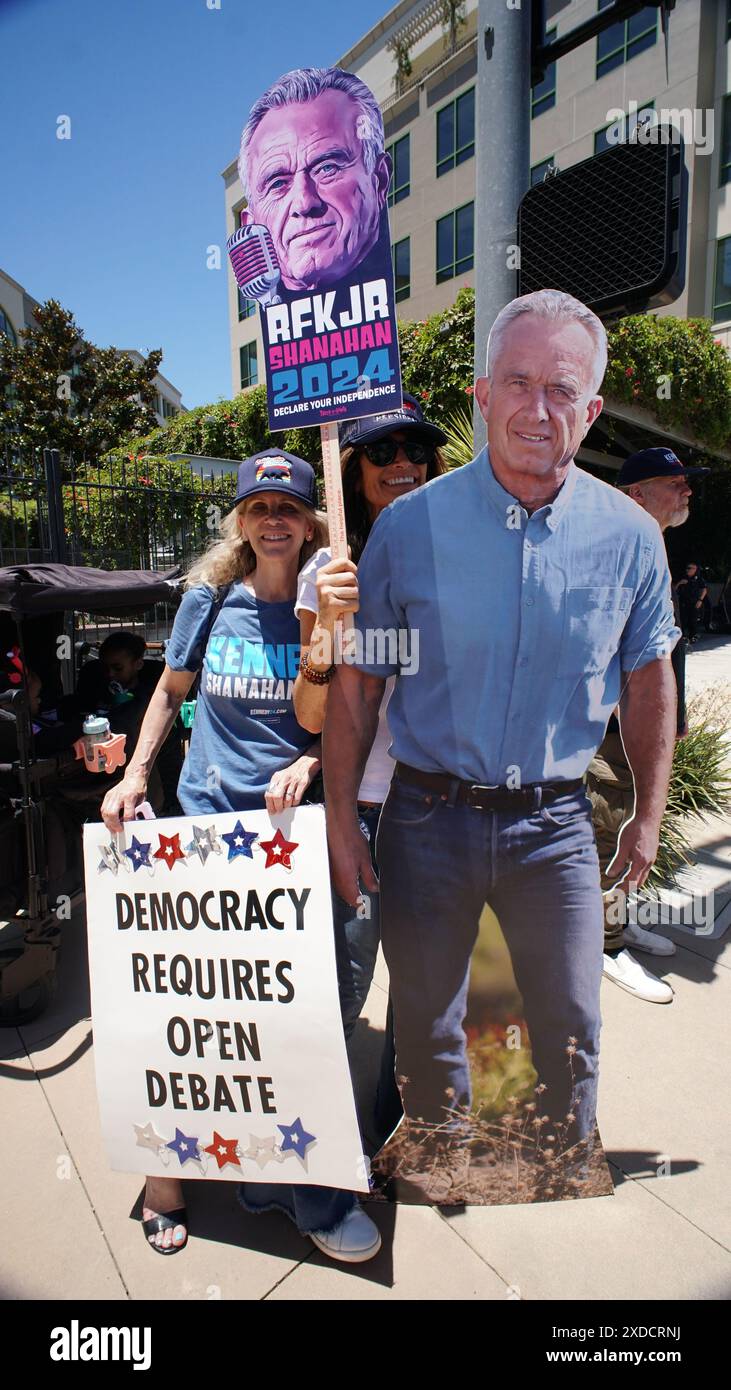 June 21 2024, Los Angeles, California. Peaceful Protest On Robert ...