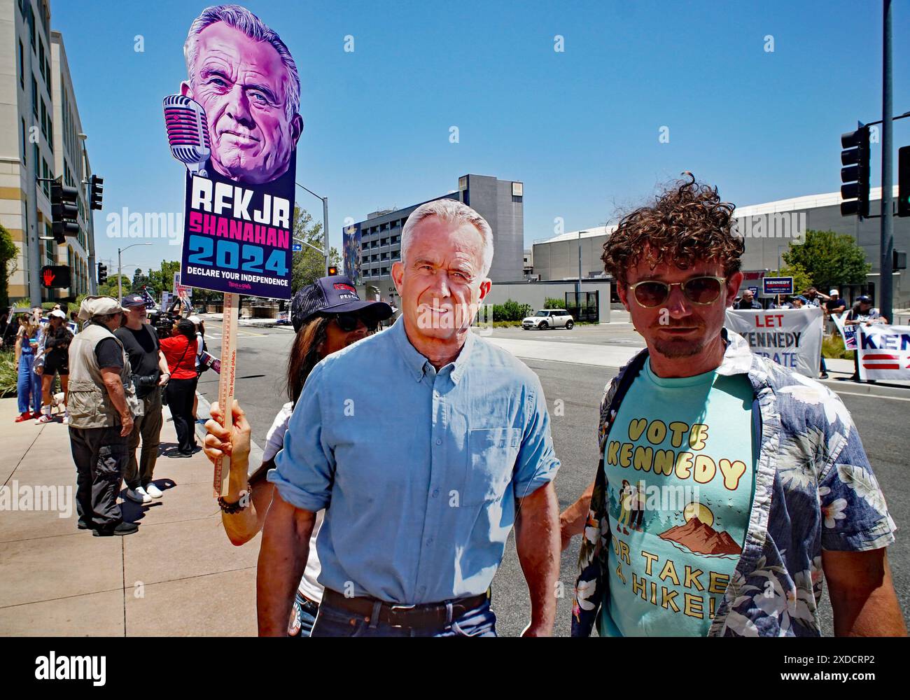 June 21 2024, Los Angeles, California. Peaceful Protest On Robert ...