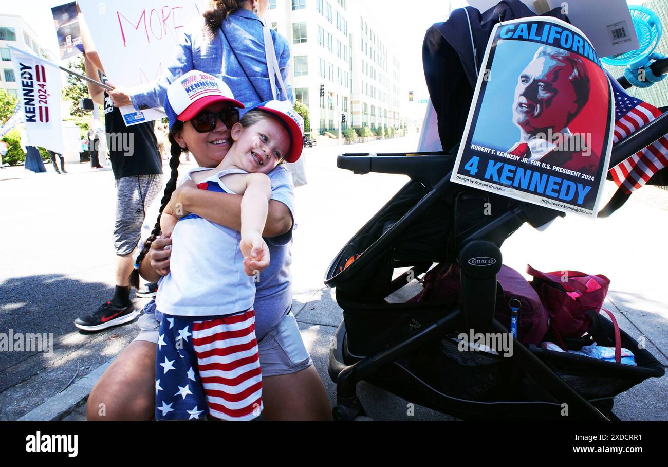 June 21 2024, Los Angeles, California. Peaceful Protest On Robert ...