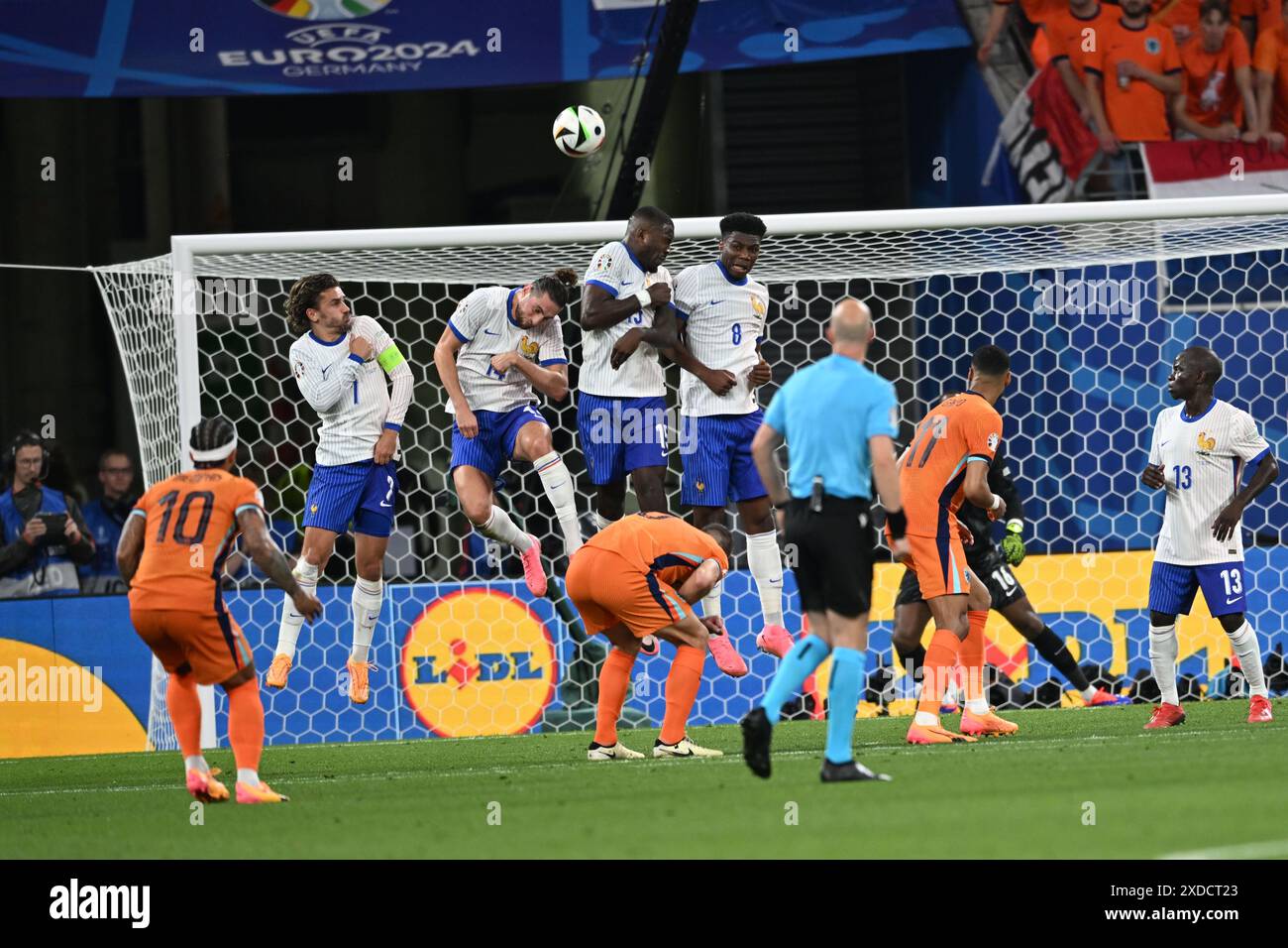 Memphis Depay (Netherlands) during the UEFA Euro Germany 2024 match ...