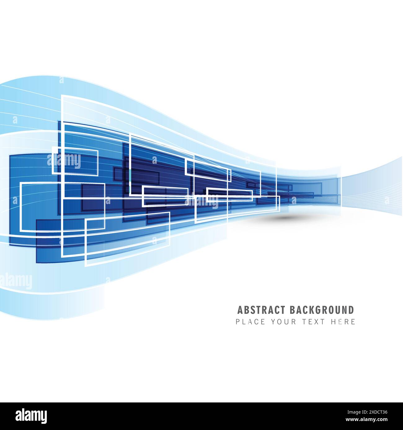 blue technology background vector design illustration Stock Vector ...